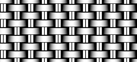 Vector Weaving Basket Seamless Pattern Decorative Wooden Textured