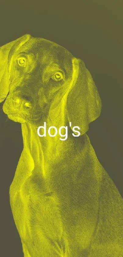 Lime Dog Art Wallpaper Free Download