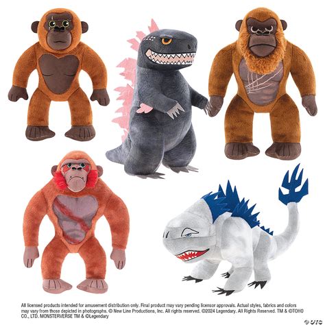 8 Godzilla X Kong The New Empire™ Stuffed Character Fun Express