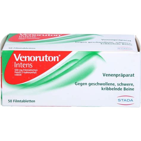VENORUTON intens Filmtabletten 50 St - Venenmittel - Arzneimittel ...