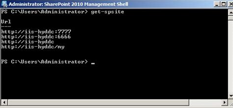 Purnas More Sharepoints Sharepoint 2010 Powershell Basics
