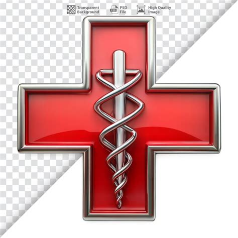 Medical Symbol With A Red Cross Representing Healthcare And Medical
