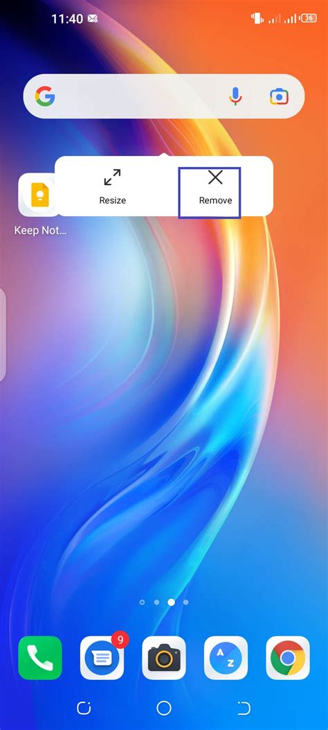 How To Remove Google Search Bar From Home Screen Mobile Pains