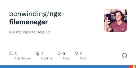 Github Benwinding Ngx Filemanager File Manager For Angular