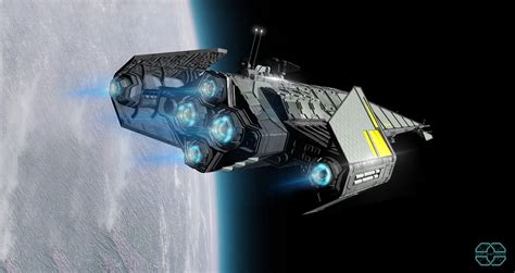 Helldivers 2 Intel Corvette 2 By Scifi Shipyards On Deviantart