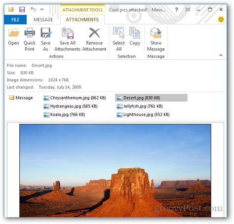 How To Open Attachments In Outlook Without A Mouse Revinews