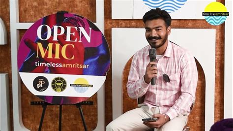 Sandeep Singh Panesar Open Mic 11 Aug Amritsar Youtube