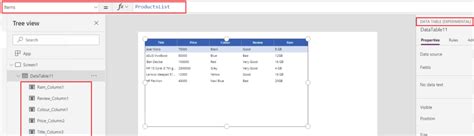 PowerApps Update Data Table Columns SPGuides