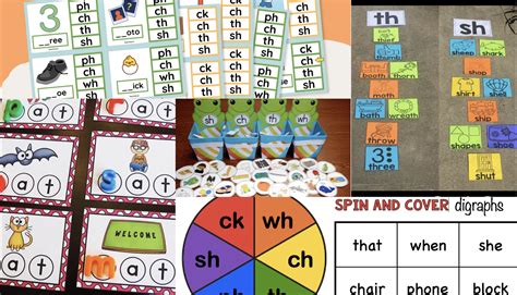 21 Kids-Friendly Activities for Teaching Digraphs and Blends ...