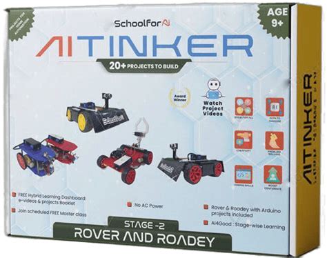Aitinkr Ai Data Science And Coding For Grades 5 5 Stage Learning Path From Robotics To Edge Ai