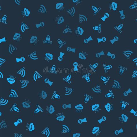 Set Cloud Vpn Interface Password Protection Keyhole With Eye And Wifi Locked On Seamless