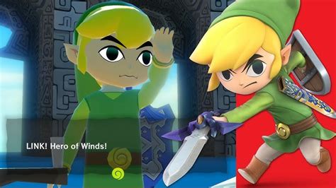 Desenho Toon Link Wind Waker