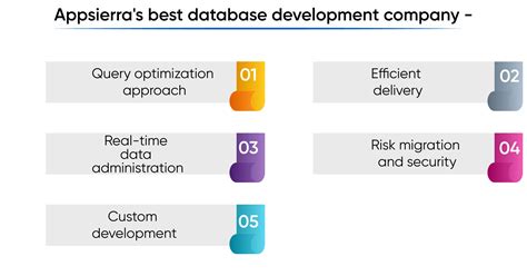 Custom Database Development Company Database Design