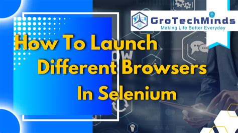 Launch Selenium Web Browser Step By Step Guide