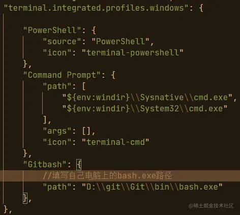 Vscode Git Bash Vscode Terminal Integrated Shell Windows