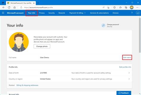 How To Change Sign In Account Name On Windows 10 Windows Central