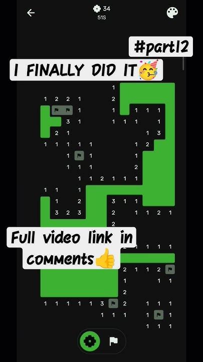 Solving Medium Level Of Minesweeper Part12 Asmr Asmrvideo Gaming
