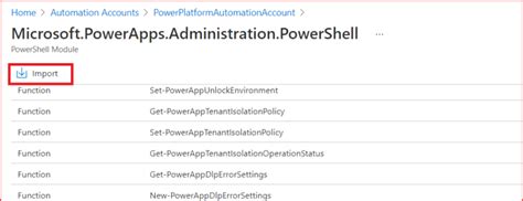 Run Powershell For Powerapps In Azure Runbook And Send The Outputs To Power Apps Using Power