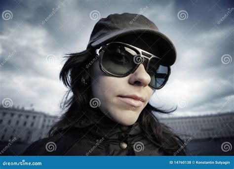 Funky Teen Stock Photo Image Of Black Attitude Lips