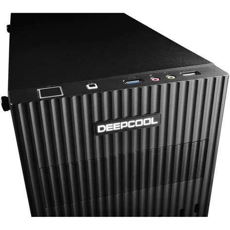 Компютърна кутия DeepCool MATREXX 30, Mini Tower, Без захранващ блок ...