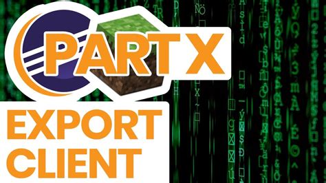How To Export Your Minecraft 18 Hacked Client Episode X 7 Youtube