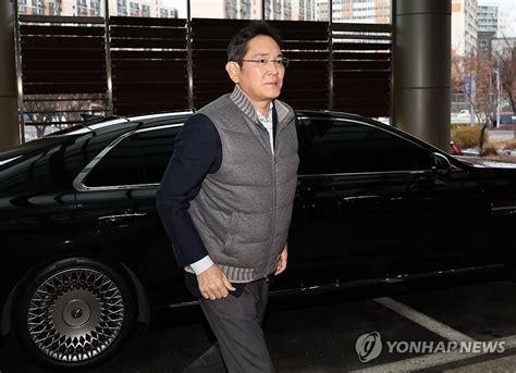이재용 삼성전자 회장 출국 연합뉴스