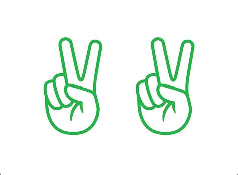 Peace Sign Vinyl Decals Small Stickers For Car Phone Dashboard Etsy