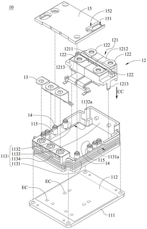 组合式功率模块的制作方法