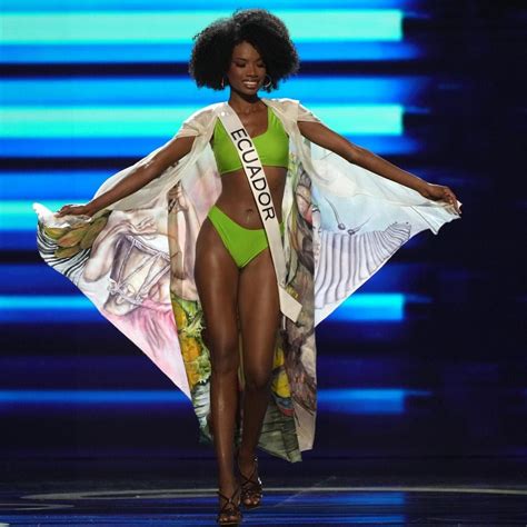 Latinas During The Swimsuit Competition At The Miss Universe
