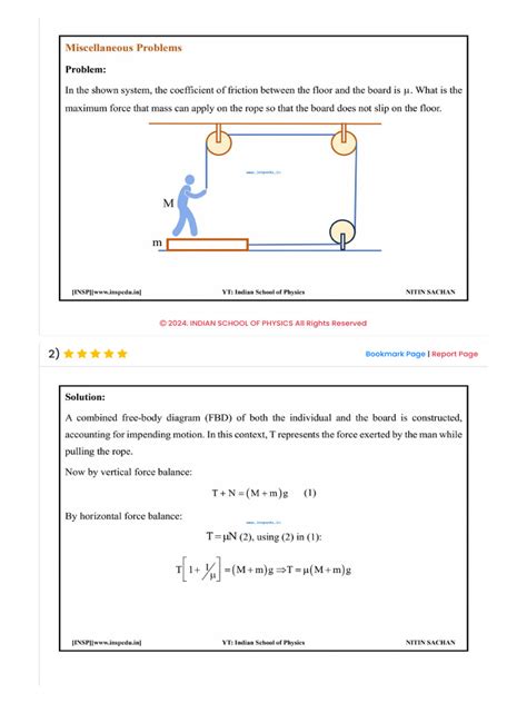 Problems Pdf Friction Materials Science