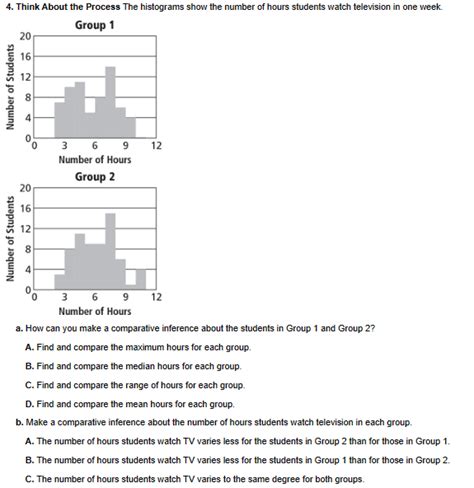 Solved A How Can You Make A Comparative Inference About The
