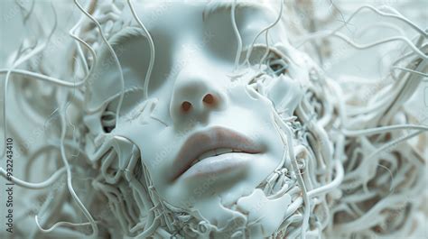 Emergence Of Artificial Intelligence Conscious Machine Ai Ethics Birth In Cyberspace Wires