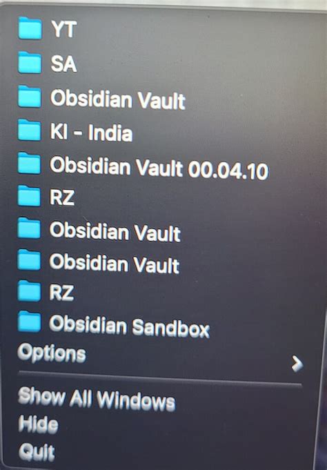 Suddenly Can Not Open Vaults Help Obsidian Forum