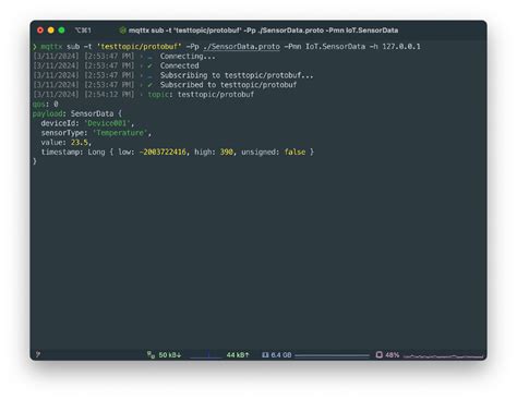 How To Publish And Receive Protobuf Messages Within Mqtt Emq