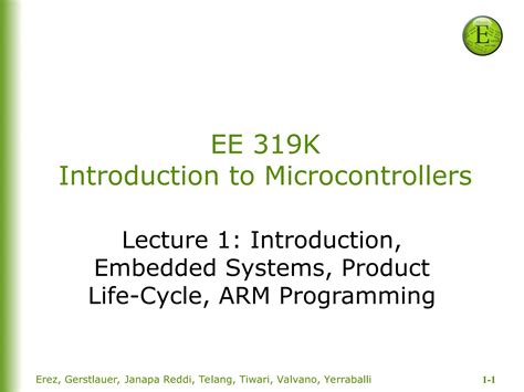 Introduction To Microcontroller Ppt