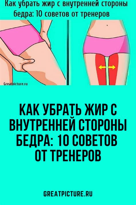 Как убрать жир с внутренней стороны бедра 10 советов от тренеров Быстрые тренировки Аэробные