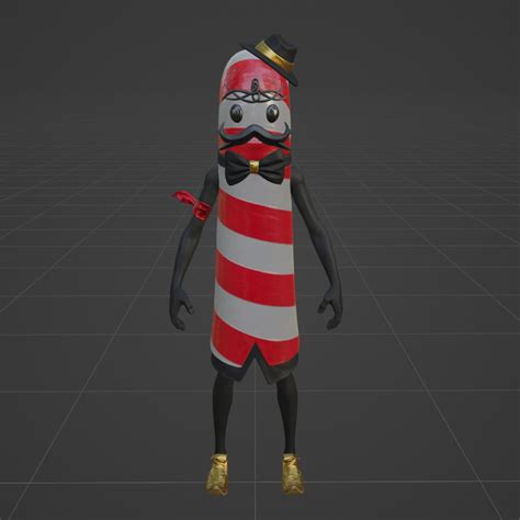 Mr Dappermint Fortnite 3d Model By Catarifrangente