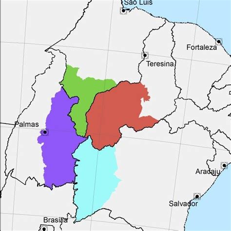 Map Of The Matopiba Region Inside Brazil Download Scientific Diagram