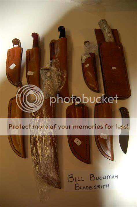 12 Knives 440c Custom Maker Bill Buchman Hunter Skinner Fighter