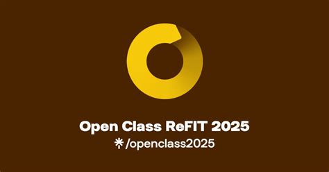 Open Class Refit 2025 Linktree