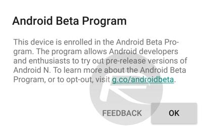 How To Install Android N Preview OTA Update Via Android Beta Program The Easy Way Redmond Pie
