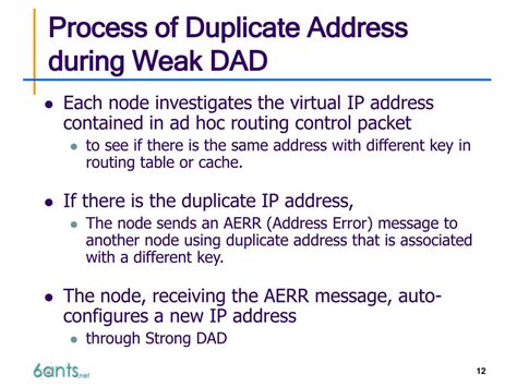 Ppt Auto Networking Technologies For Ipv6 Mobile Ad Hoc Networks