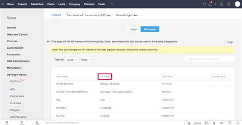 Zoho Crm Api Names Help Zoho Deluge
