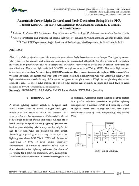 Automatic Street Light Control And Fault Download Free Pdf Operational Amplifier Amplifier