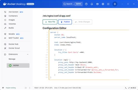 Streamline Nginx Configuration With Docker Desktop Extension Docker