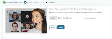 Configure A Subdomain Low Code Video Setup Wizard Enablex