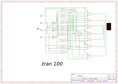 Bcd To 7 Segment EasyEDA Open Source Hardware Lab