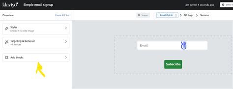 How To Reposition Submit Button Below Input Box In Embedded Form Klaviyo Community