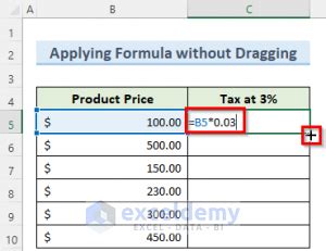 How To Apply Formula To Entire Column Using Excel VBA