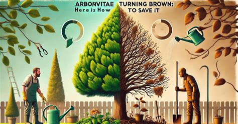 Arborvitae Turning Brown Strobert Tree Services